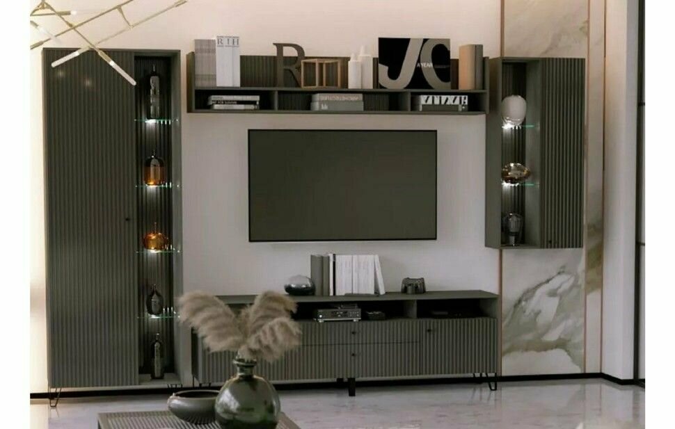 Комплект мебели МиФ "Оливия", для гостиной, стильный, современный, ЛДСП