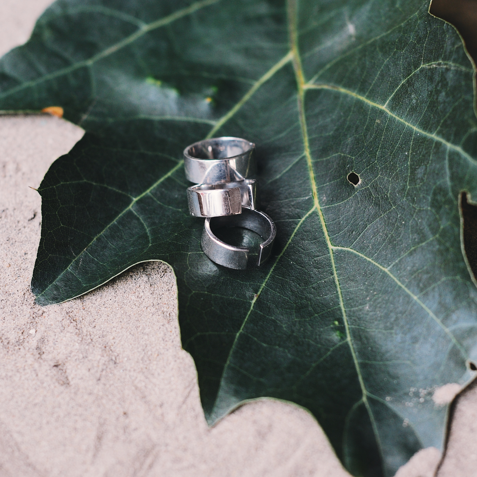 Кольцо на фалангу, серебро, 925 проба