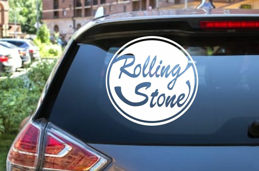 Наклейка виниловая The Rolling Stones, Роллинг Стоунз №6, А4