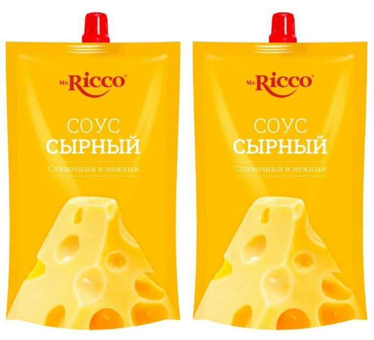 Mr.Ricco Соус Сырный 210 гр 2 уп