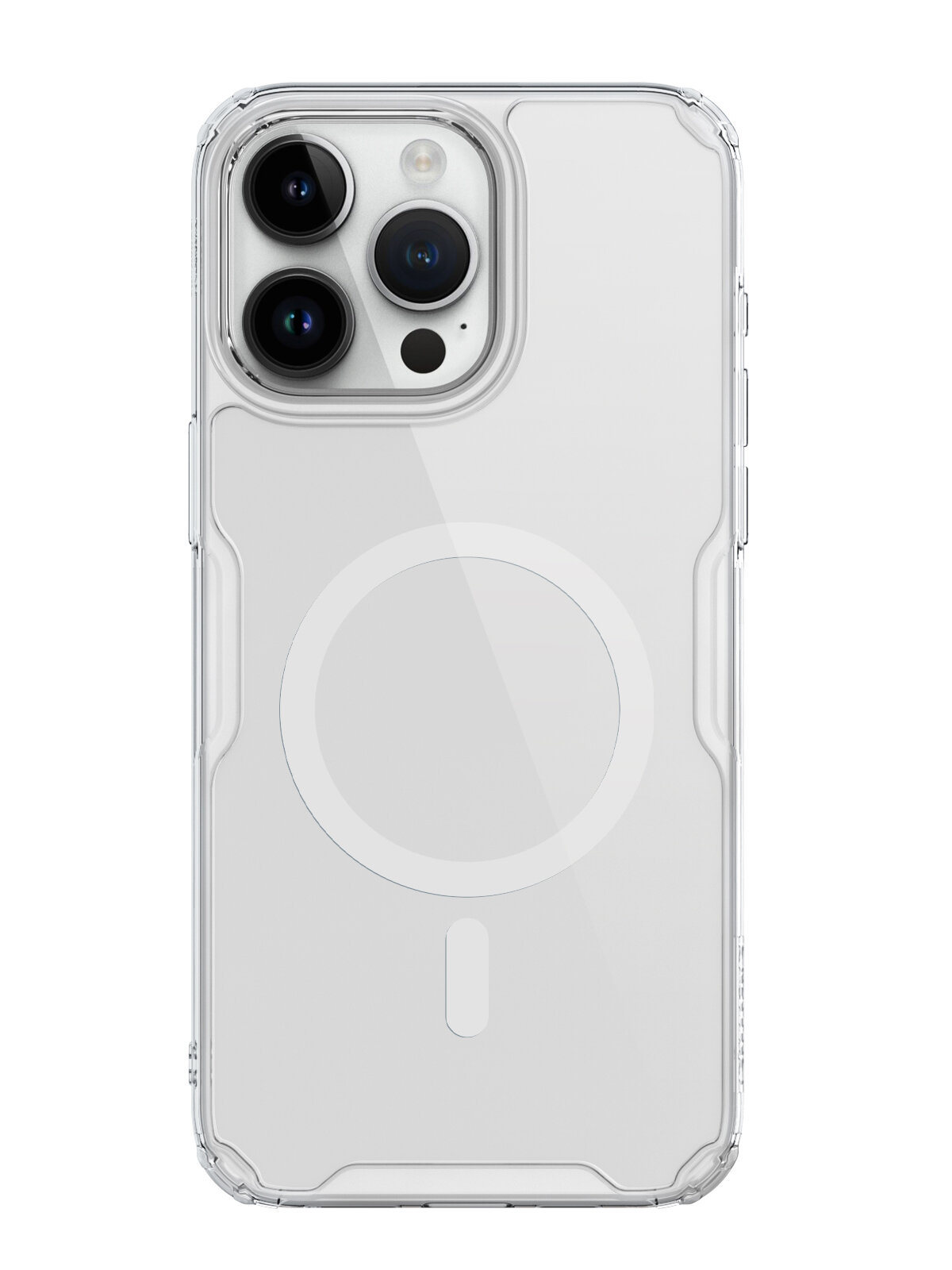 Nillkin для iPhone 15 Pro чехол Nature TPU Pro Magnetic White