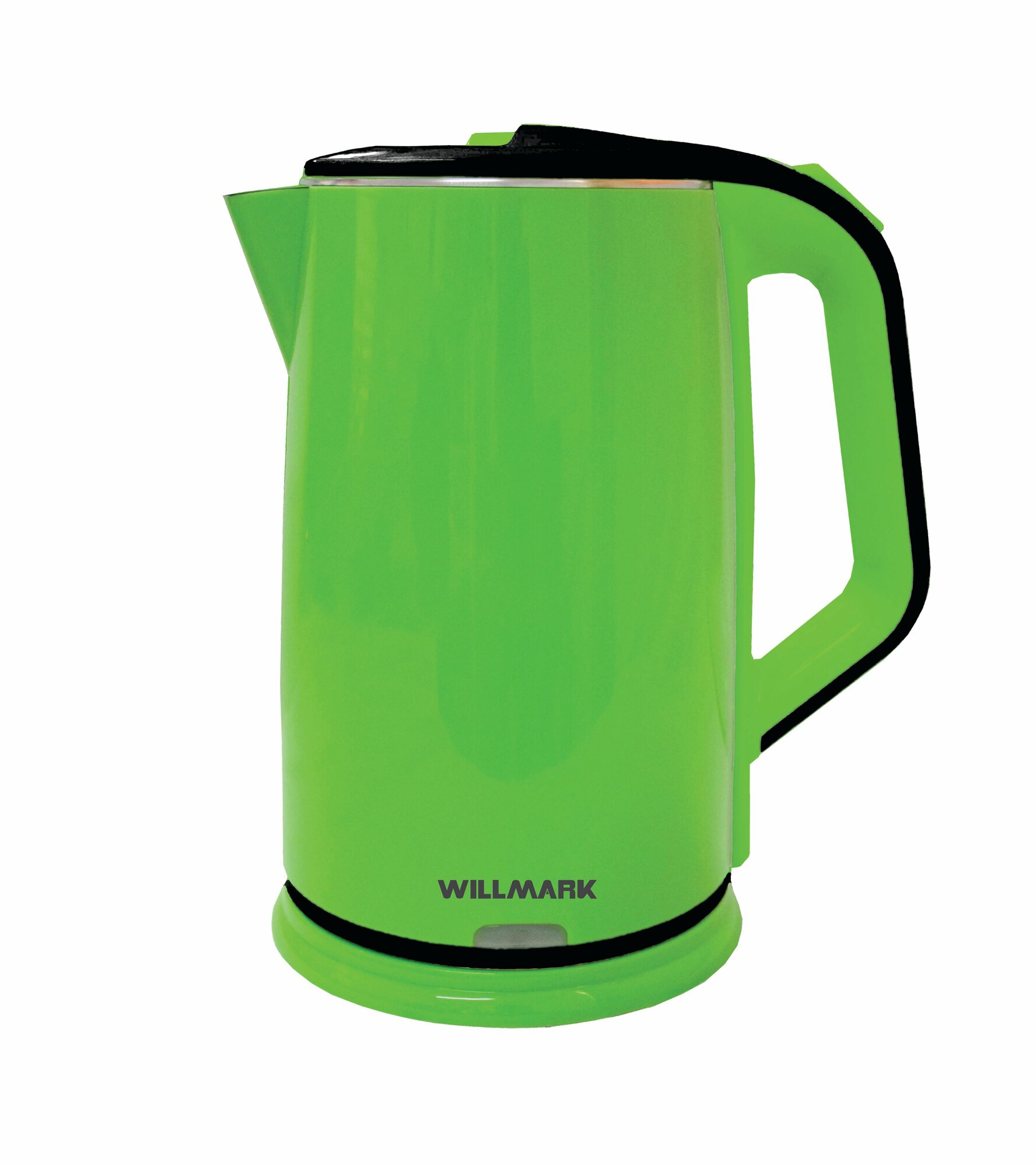 Чайник WILLMARK WEK-2012PS двойные стенки салатовый