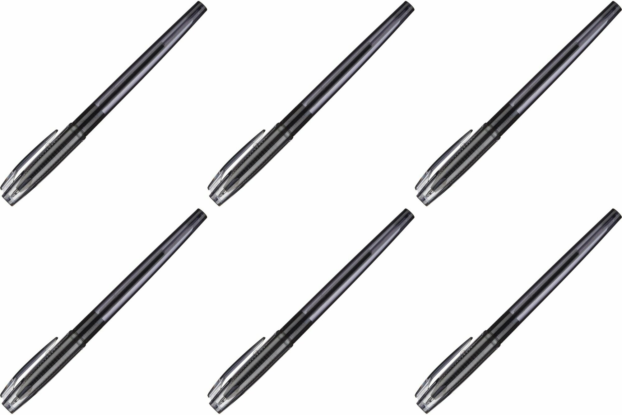 Pilot Ручка шариковая неавтоматическая Super Grip G-F, черная, 0,22 мм, 6 шт
