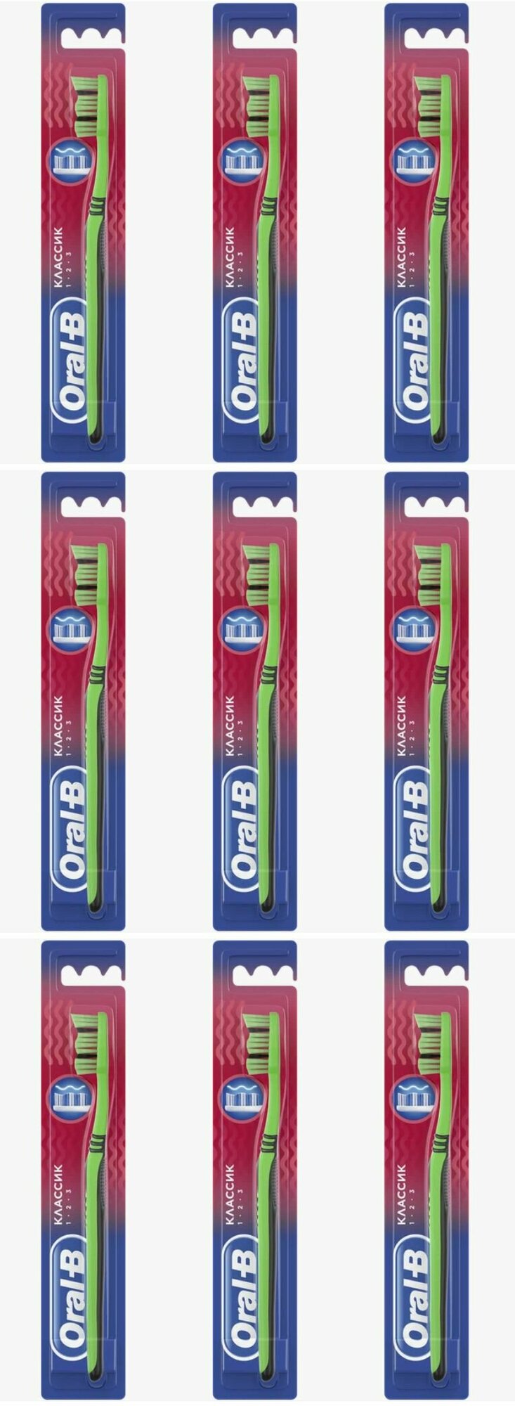Oral-B Зубная щетка, Классик 40 Medium, 12 уп