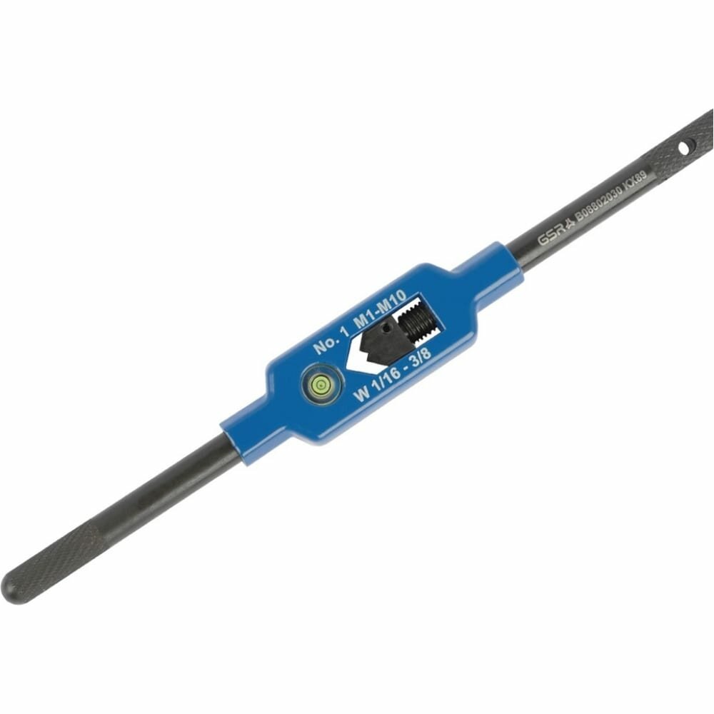 Метчикодержатель GSR N 1 1/2 стальной M1-М12 Silver с уровнем B08802040
