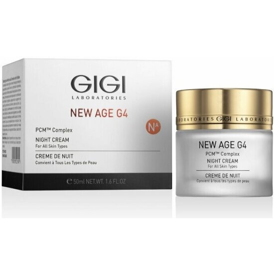 Крем для лица Gigi New Age G4 ночной, омолаживающий, 50 мл