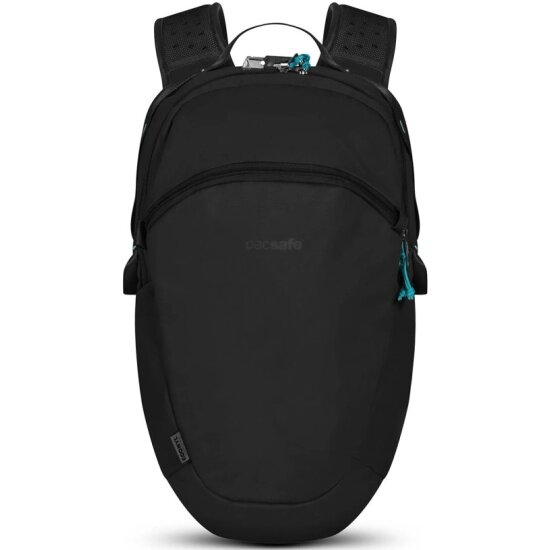 Рюкзак антивор Pacsafe ECO 18, черный ECONYL, 18L