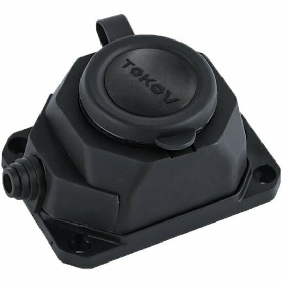 Колодка удлинителя Tokov Electric 1-м 16А с заземл. каучук, TKE-C05-KK1-Z