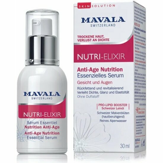 Сыворотка-бустер для лица и области вокруг глаз Mavala Anti-Age Антивозрастная, 30 мл