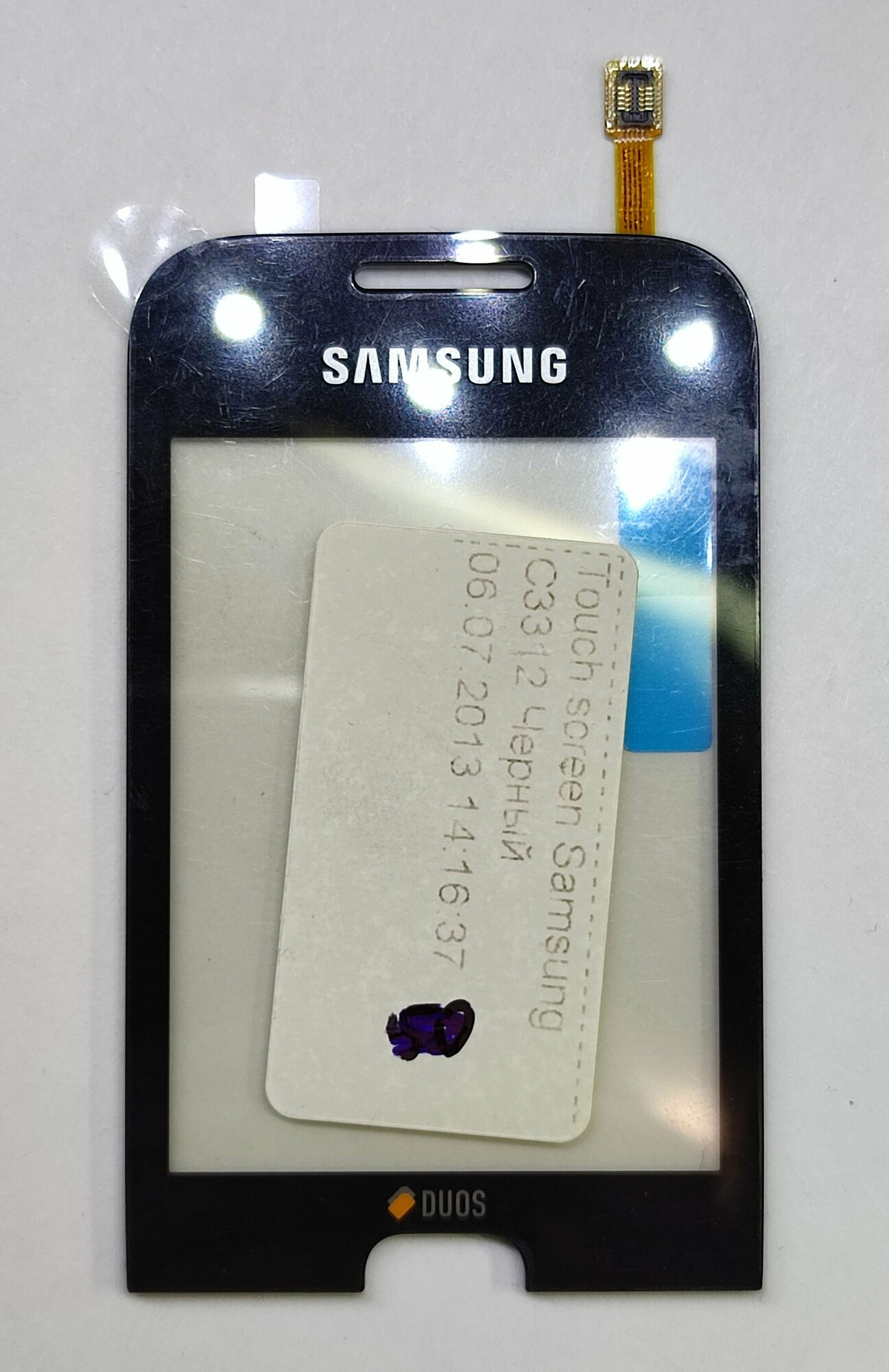 Тачскрин сенсор touchscreen для Samsung c3312 duos