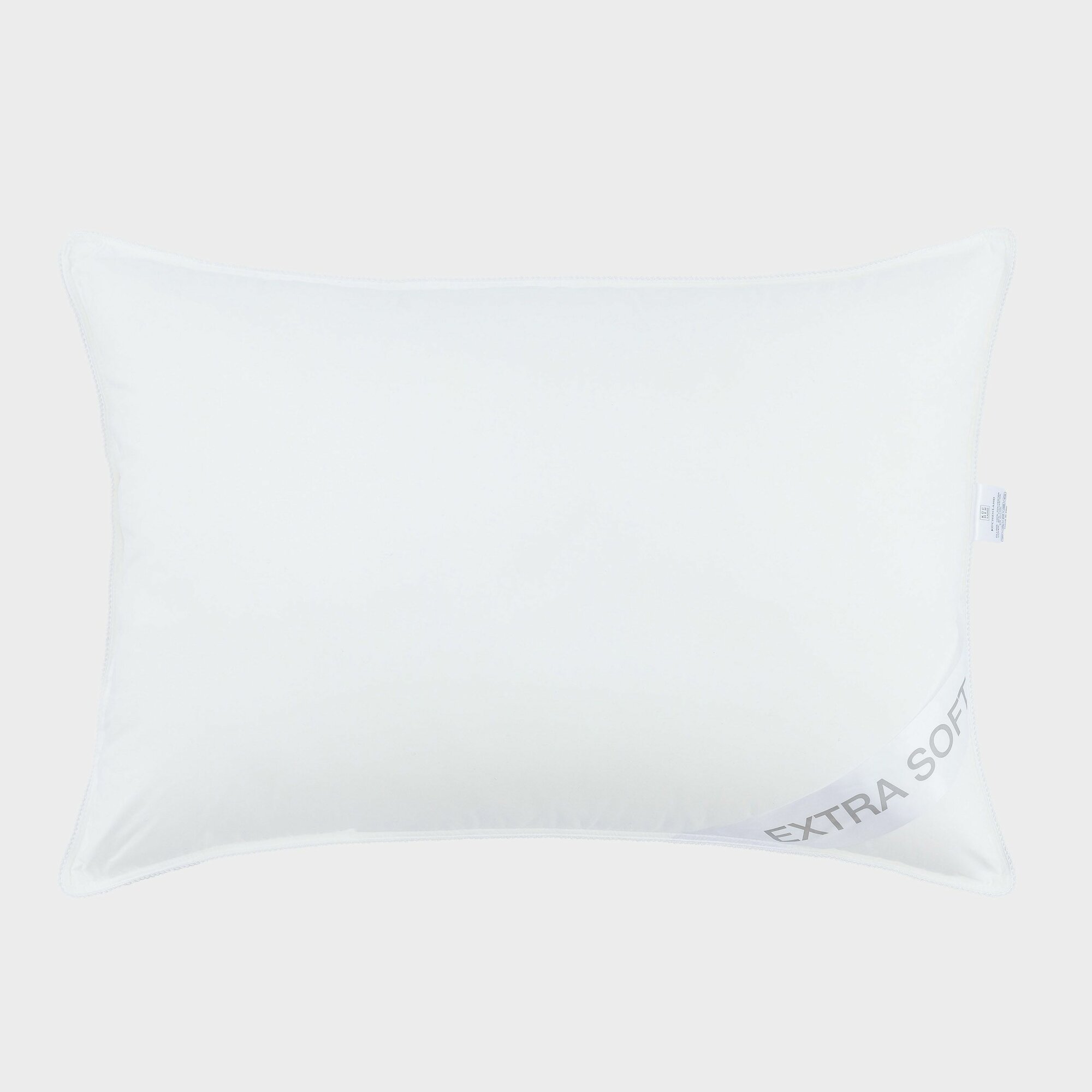 Подушка, 50х70 см, холлофайбер/сатин, Extra soft, Kuchenland