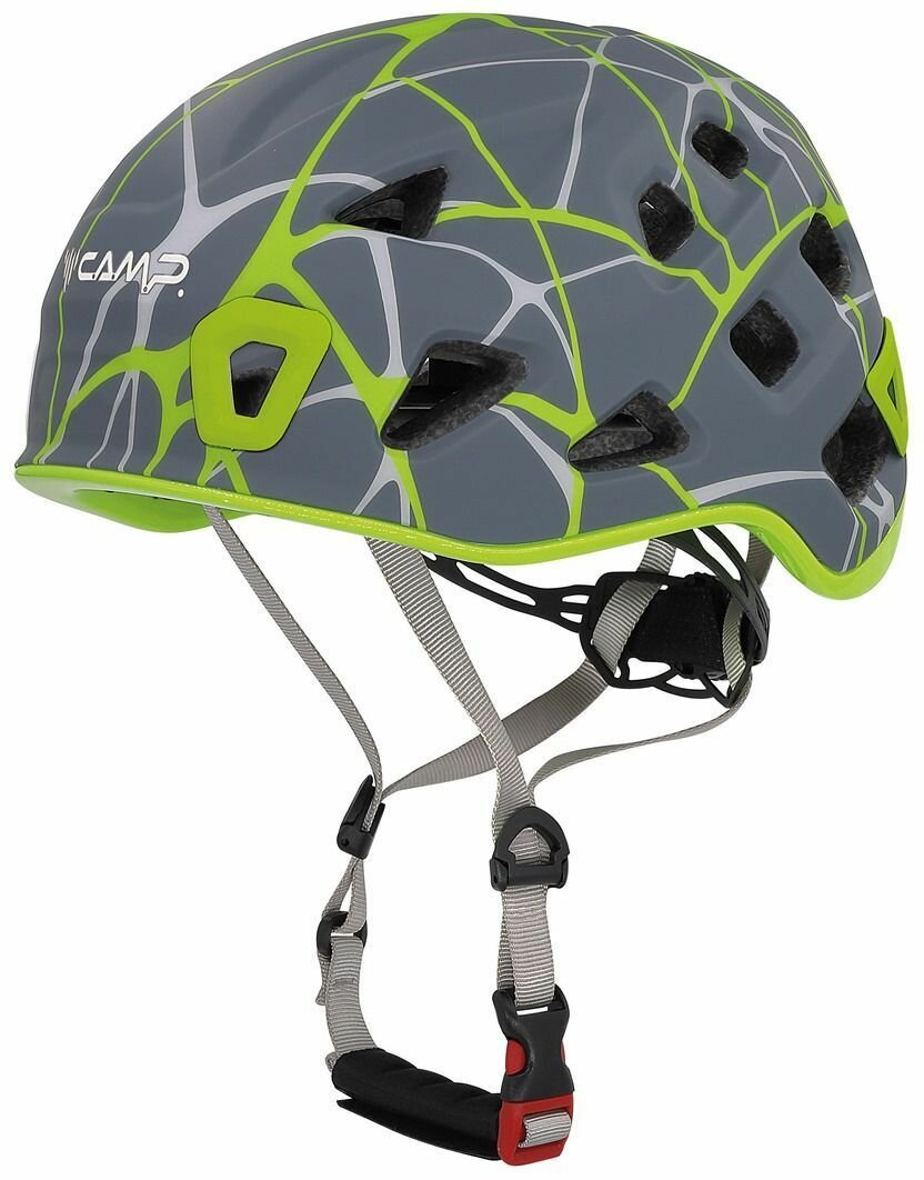 Альпинистская каска CAMP STORM (2, grey/lime)