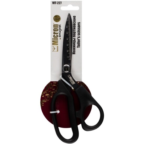 Ножницы Micron BY Sharpist Smart VIT-227 портновские 212 мм тефлоновые