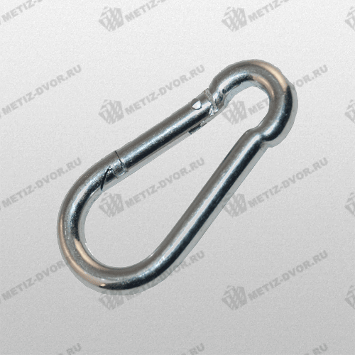 Карабин пожарный с защелкой 6 мм Уп (100 шт.)