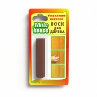 Карандаш Восковой White House 15г Вишневый для Деревянных Поверхностей и Ламината .