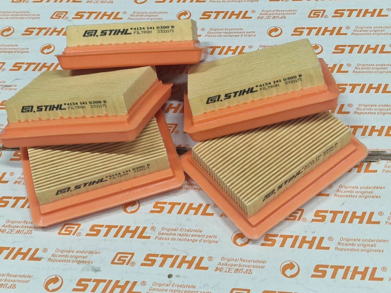 Воздушный фильтр Fs-120,250,300,450, BT-121, MM-55 Оригинал 5 шт