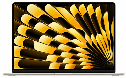 Ноутбук Apple MacBook Air 15"/2024/8-core M3 chip 10-core GPU/16GB/512GB SSD, MXD33LL/A, Starlight