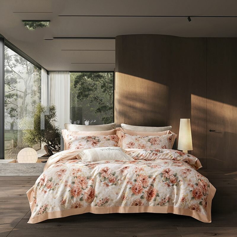 LUOLAI HOME TEXTILE Комплект постельного белья из четырех частей -J