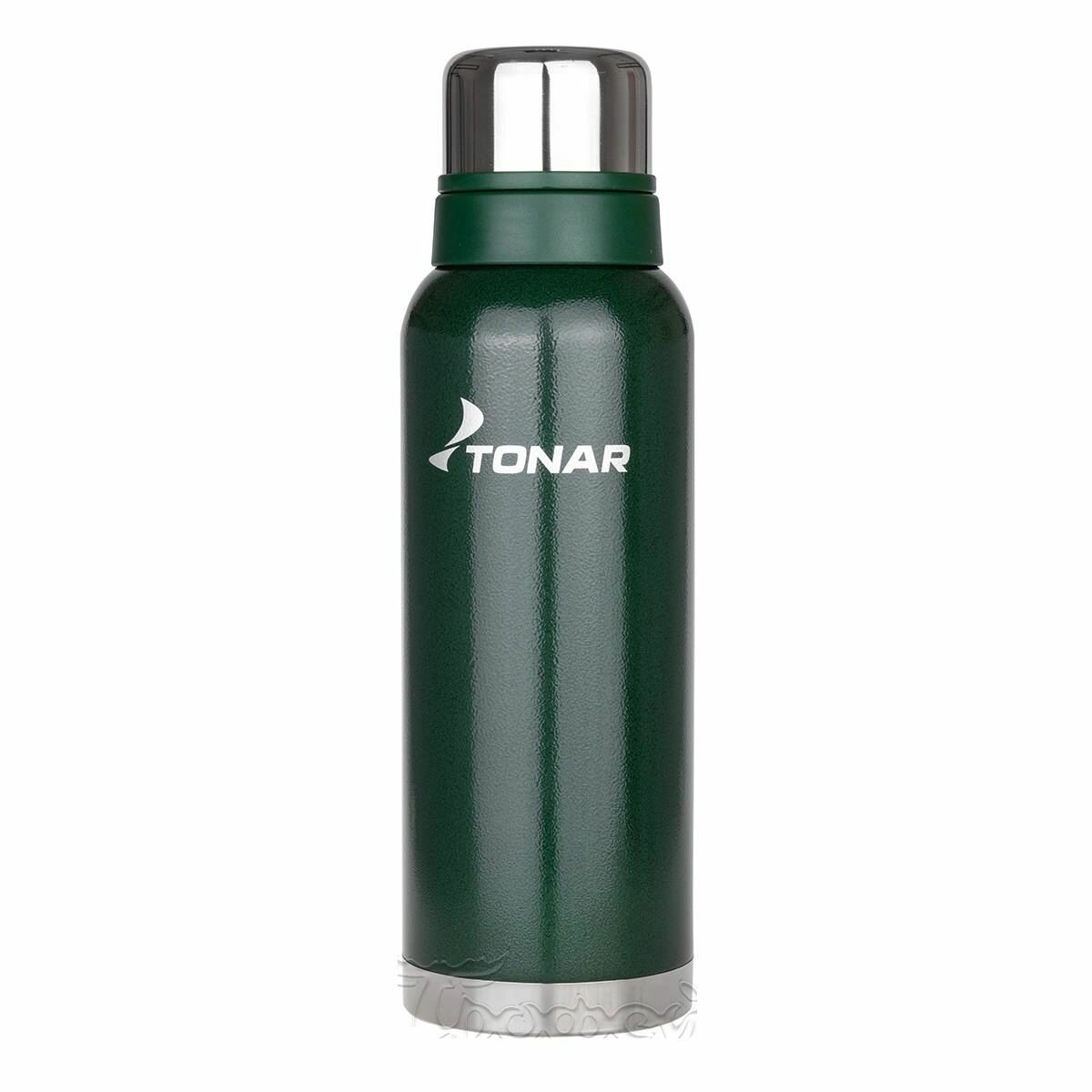 Термос тонар (HS. TM-058-G) 1200ML с ситечком зеленый (2 крышки-кружки)