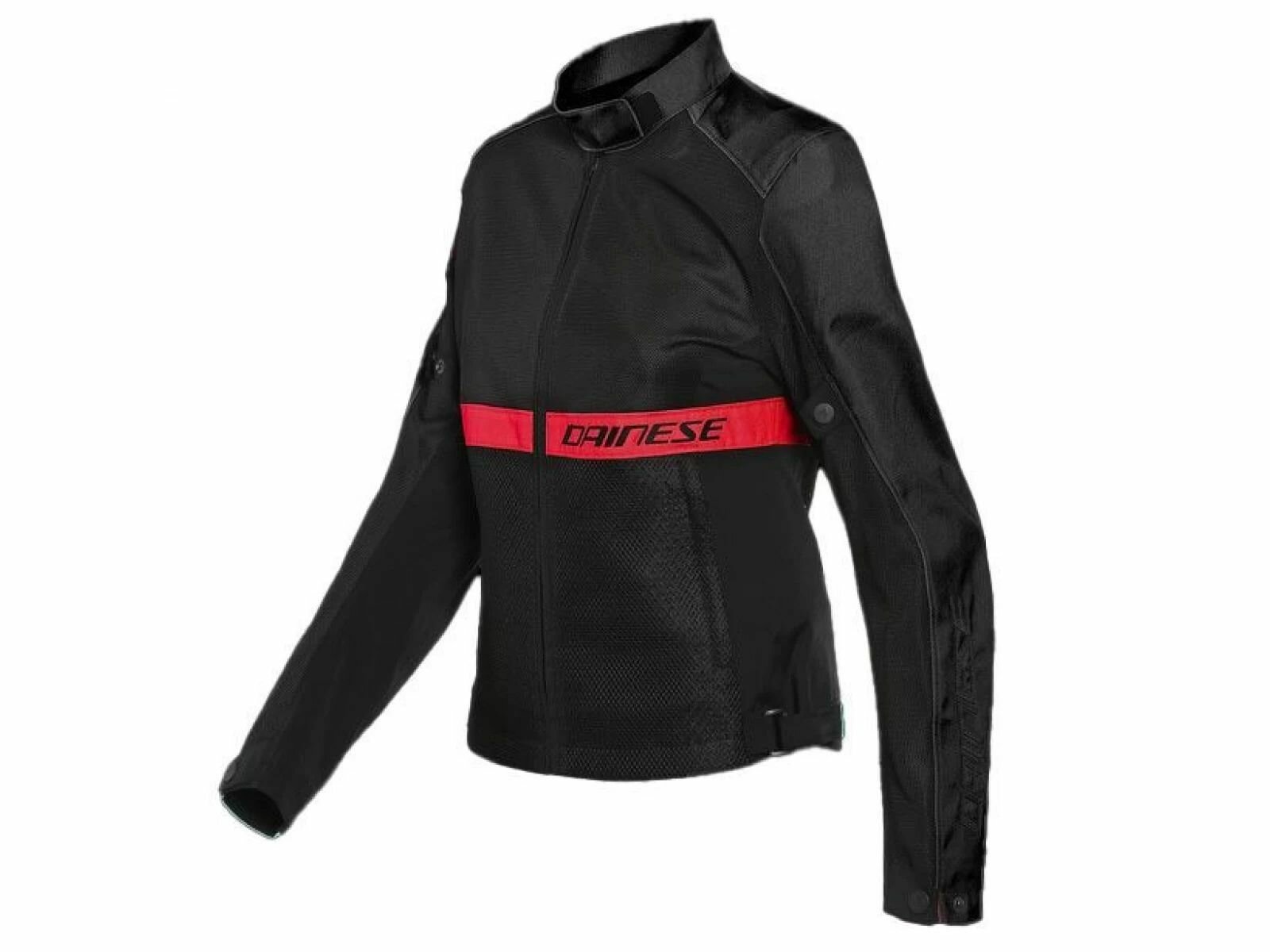 Мотокуртка DAINESE RIBELLE AIR LADY TEX Black/Lava-Red, 38