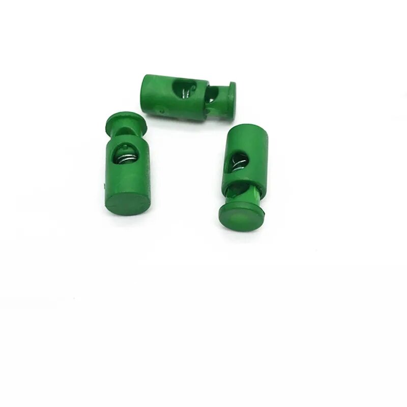 Пружинные стопоры для шнурков, набор из 10 штук Зеленый, greed