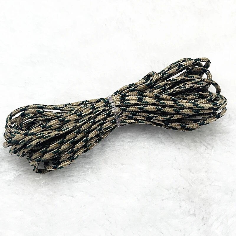 Плетеная веревка из нейлона WPQQHYGT 2 мм 5 ярдов 40