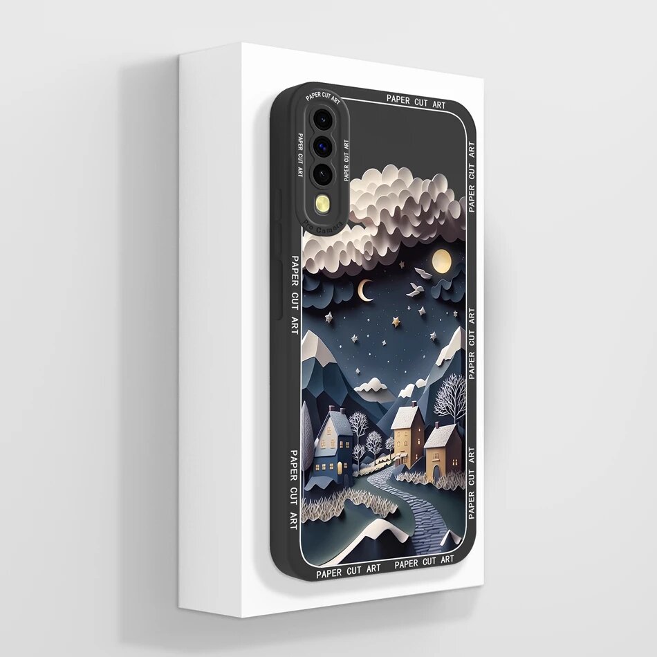 Чехол Samsung Galaxy A50 A50S, TYB397, бумажное искусство