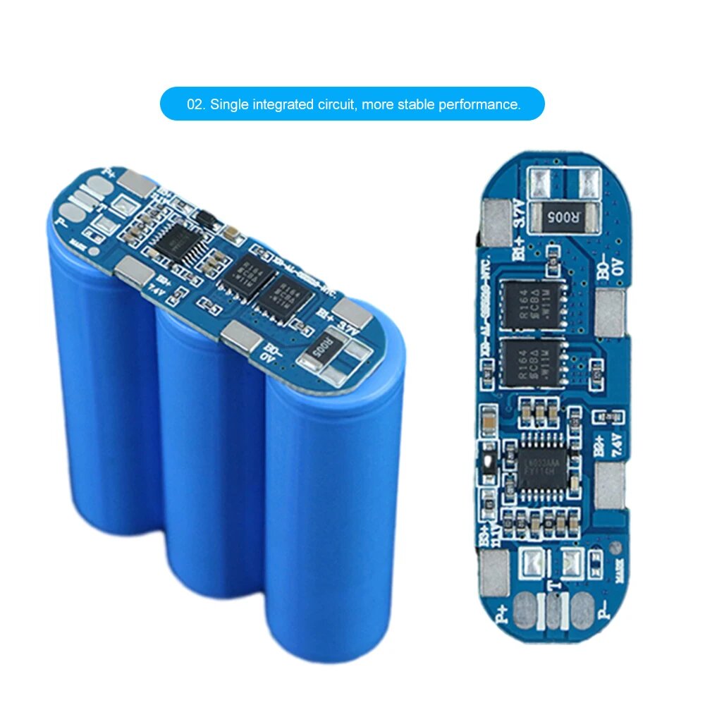 Occkic BMS 3S 8A 11,1В защита аккумулятора