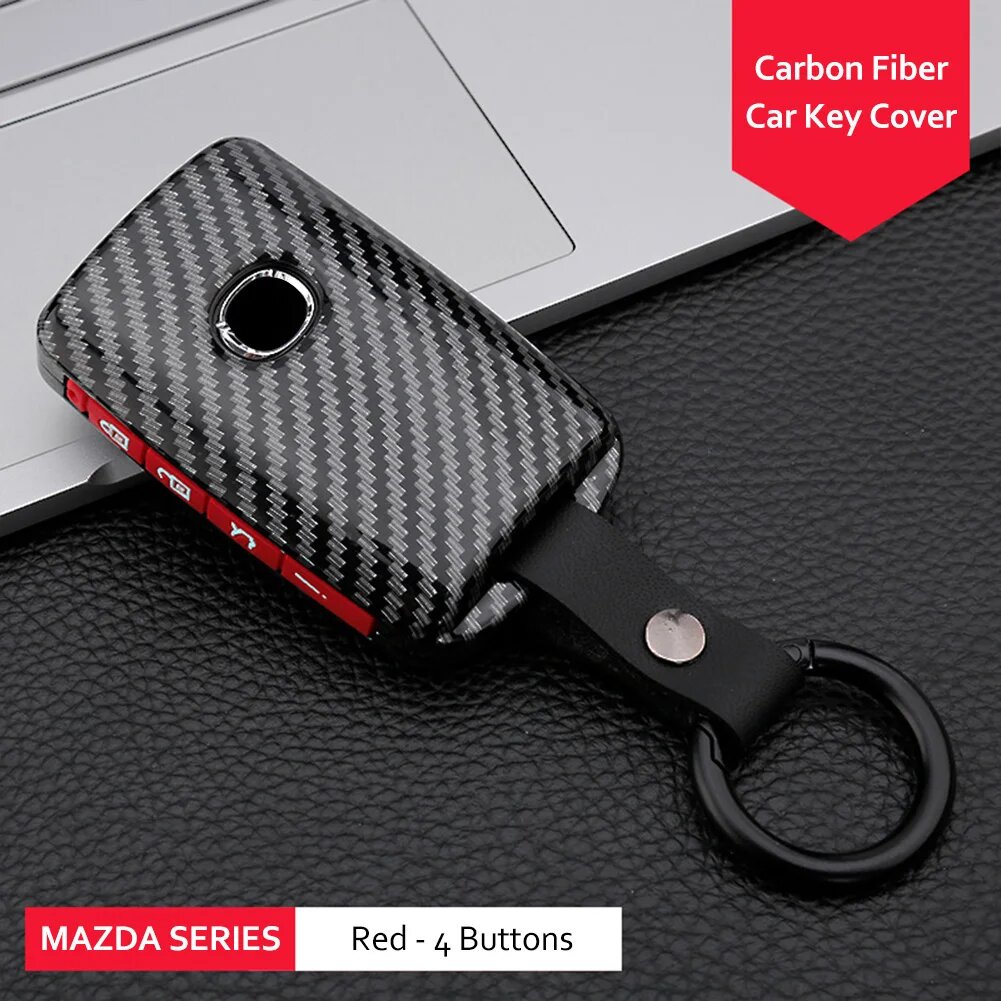 Чехол для автомобильного ключа для Mazda 3