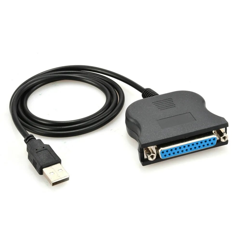 Кабель-конвертер USB в DB25 Female для принтера CROD