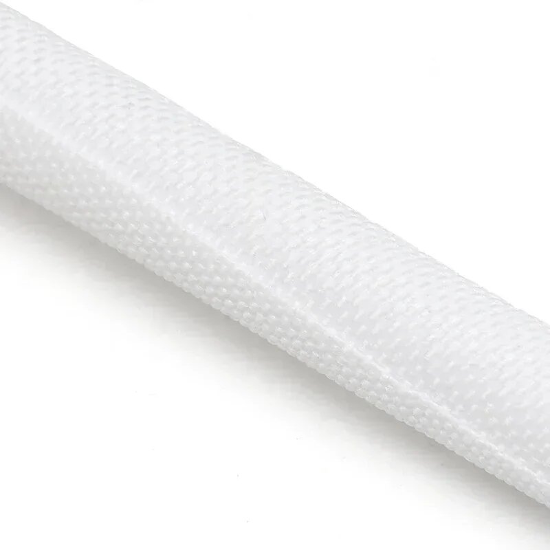 Самозакрывающийся кабельный органайзер из ПЭТ белый, 1 Meter, 10mm