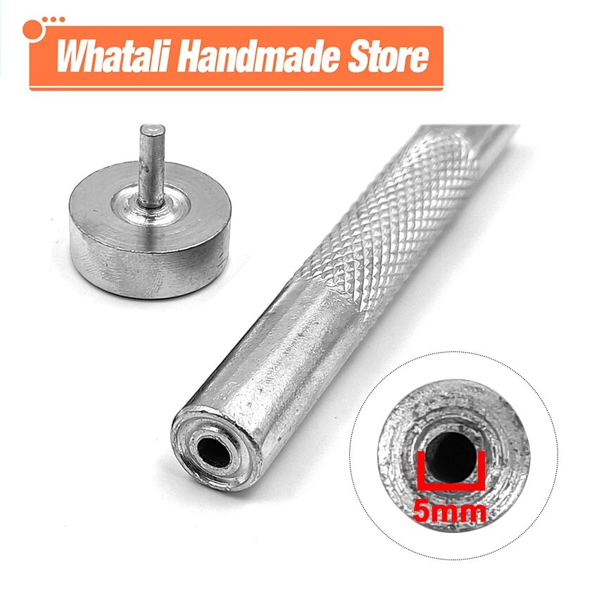 Металлические люверсы золотые 5 мм 100 шт 1pcs Set Tool