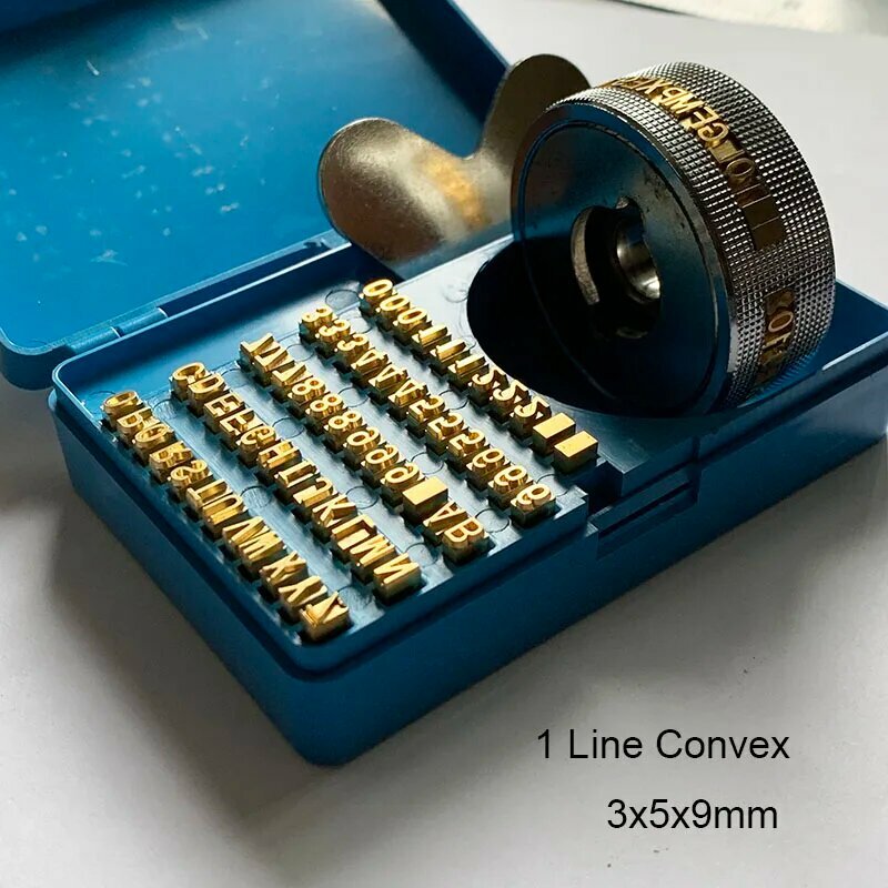 Комплект букв BateRpak 1 LineConvex 3x5x9mm