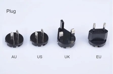 Вилка PIXLINK для расширителя Wi-Fi EU plug, черный