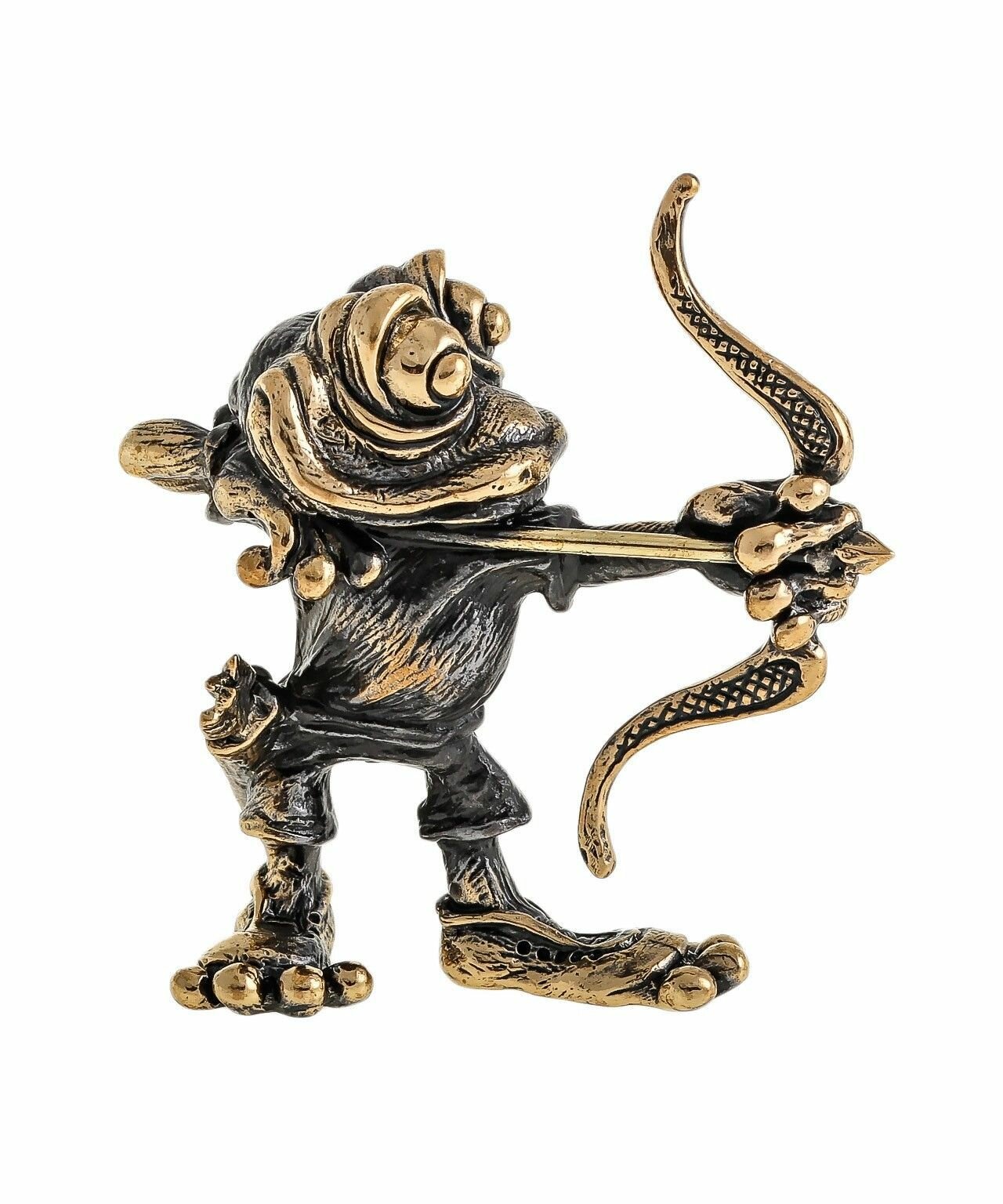 Статуэтка Спорт Лягушка Лучник 1705.1