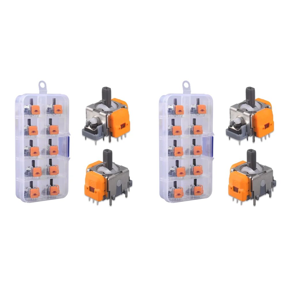 Сменный джойстик с эффектом Холла 3D для PS4/PS5/Xbox/Switch for PS5 20PCS