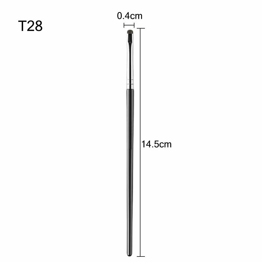 Кисть для макияжа глаз T28, 14.5см