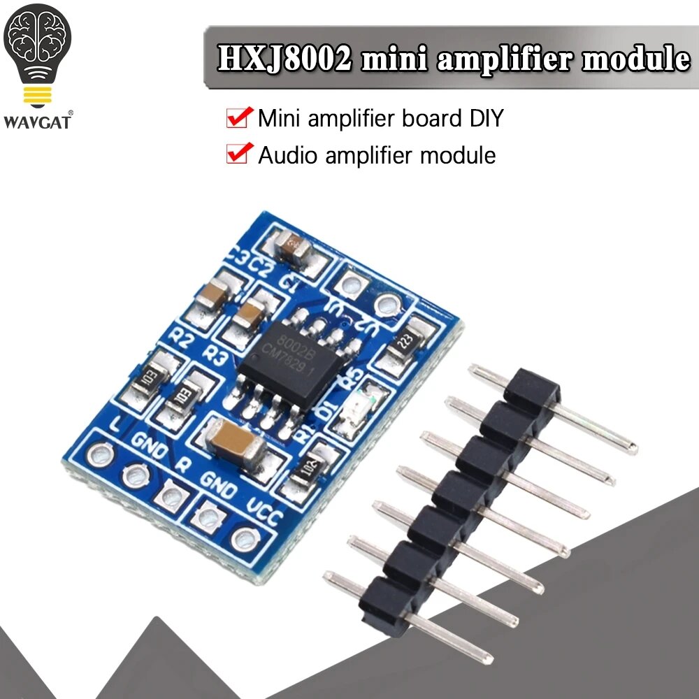 Модуль усилителя звука HXJ8002 3Вт