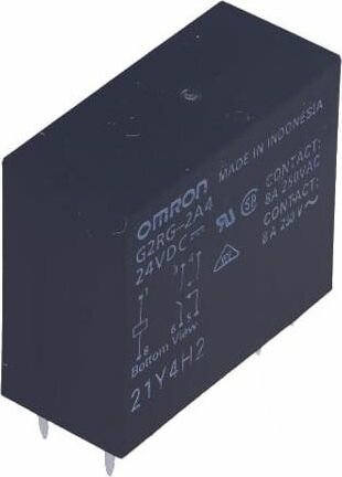 Реле OMRON G2RG-2A4-DC24 электромагнитное DPST-NO Uобмотки 24ВDC 8A/250ВAC 1 шт