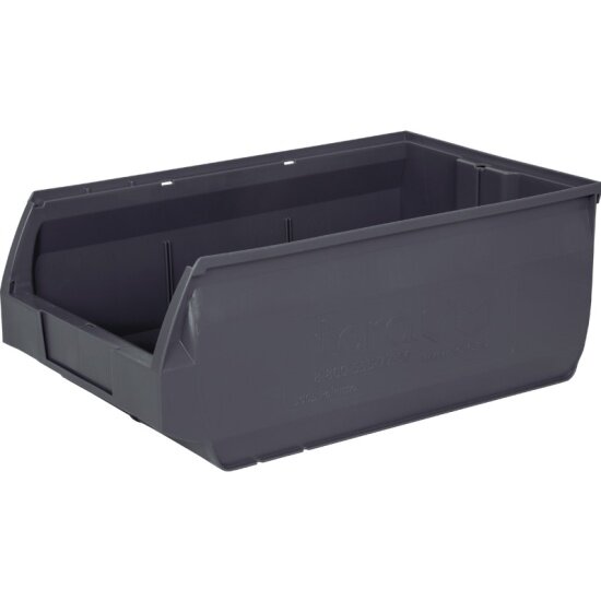 Ящик Тара Palermo 500х310х200 PP, тёмно-серый