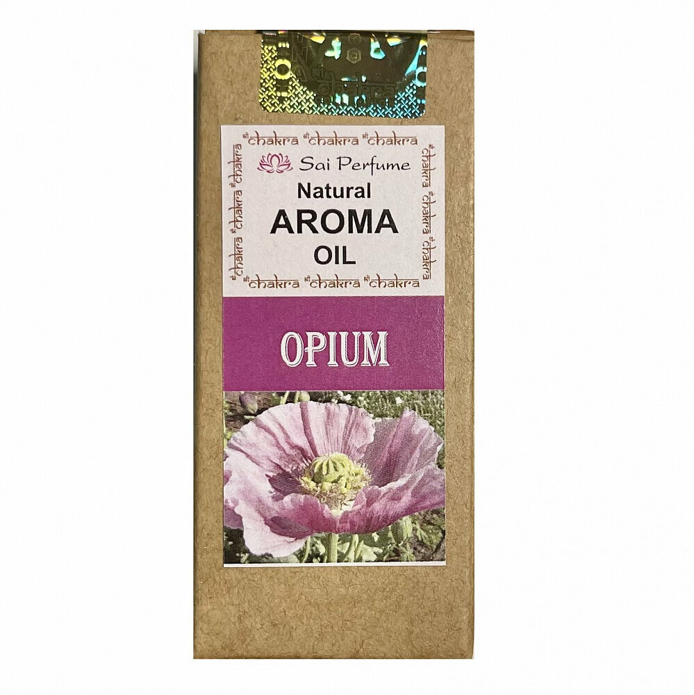 Опиум эфирное масло Шри Чакра Opium Aroma Oil Shri Chakra 10 мл