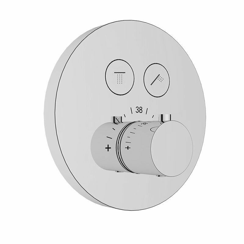 08177 Смеситель KAISER Sano с термостатом для скрытого монтажа