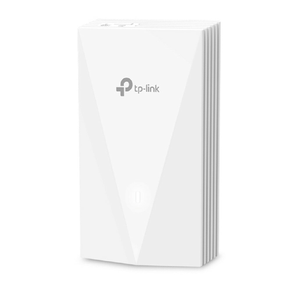 Tp-Link Wi-Fi точка доступа EAP655-Wall, AX3000, 4xRJ45 1Гбит с, PoE, двухдиапазонная, встраиваемая в стену, 20дБм 5дБи