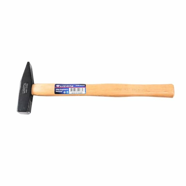 Молоток с ручкой из дерева гикори 200 г, Licota AHM-00200