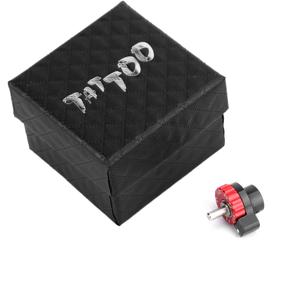 Регулируемый прямой привод для тату-машины, мотор-колесо, эксцентриковое колесо 1-5 мм, роторный мотор для тату-мастеров из красного сплава для тату-мастеров