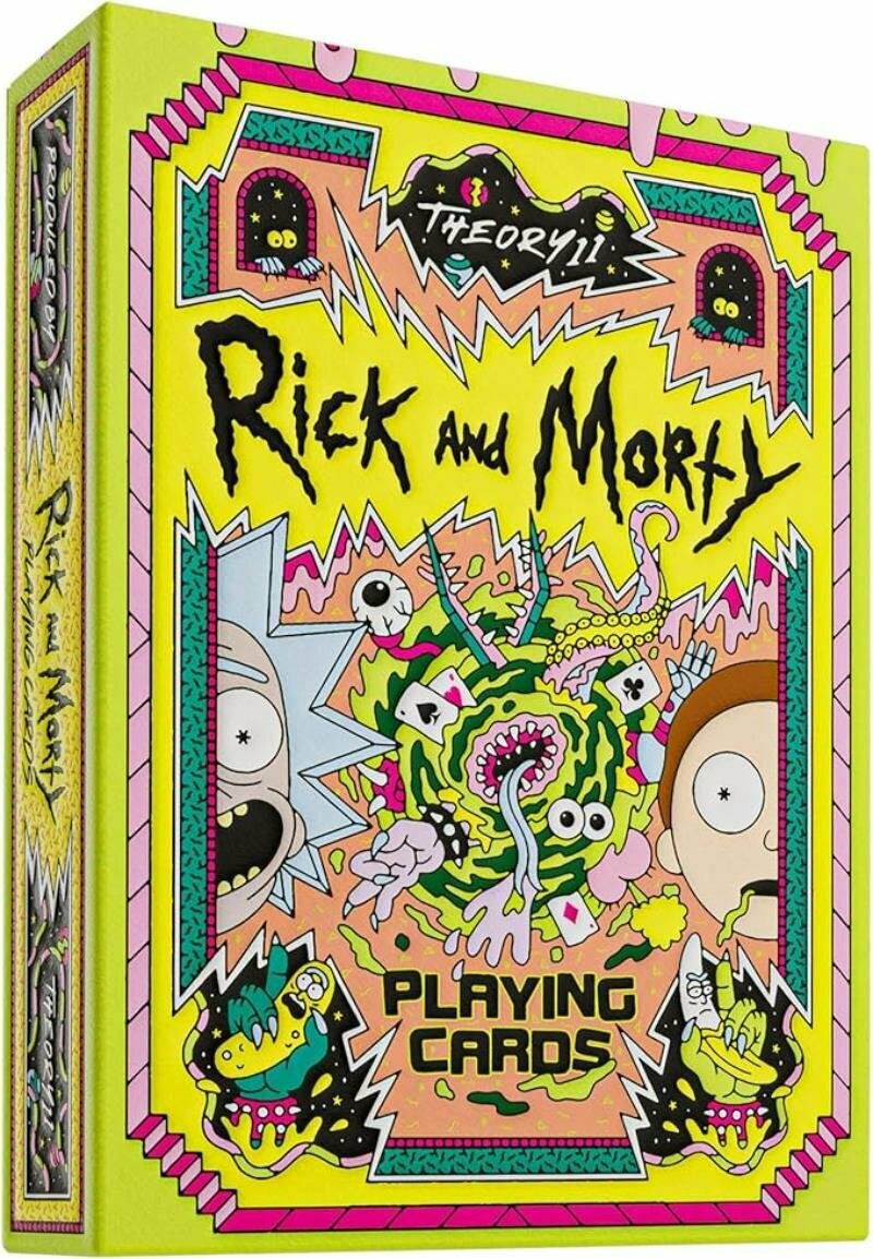 Карты игральные "Theory11 Rick and Morty Playing Cards" 64506