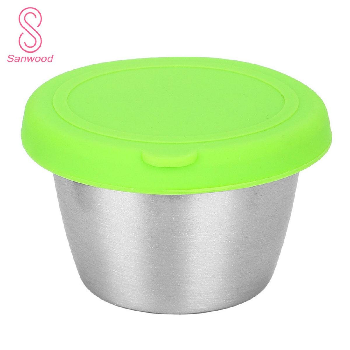 Чашка для окунания, устойчивая к коррозии, переносная емкость для заправки салата