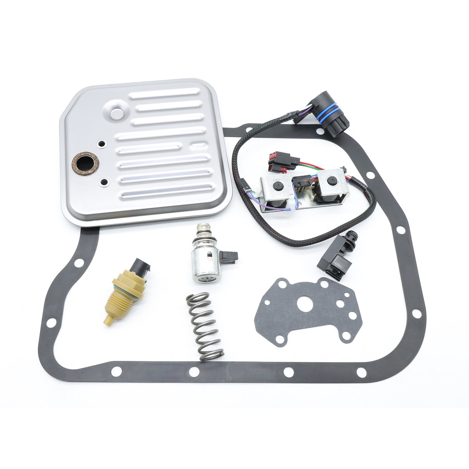 Комплект фильтров Трансмиссии, A518 A500 42RE 44RE 46RE 48RE Электромагнитный Датчик давления Регулятора с Комплектом прокладок для Замены Jeep 2000-ON