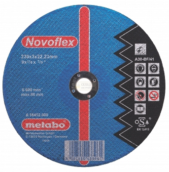 Круг отрезной по металлу Metabo SP-Novoflex 617131000