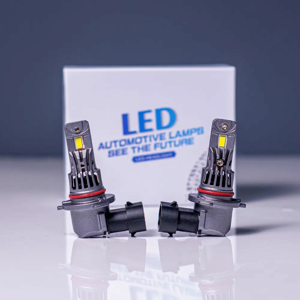 Светодиодные лампы HB3 для Peugeot 408 2012 н. в. / дальний свет / автомобильные LED лампочки НБ3